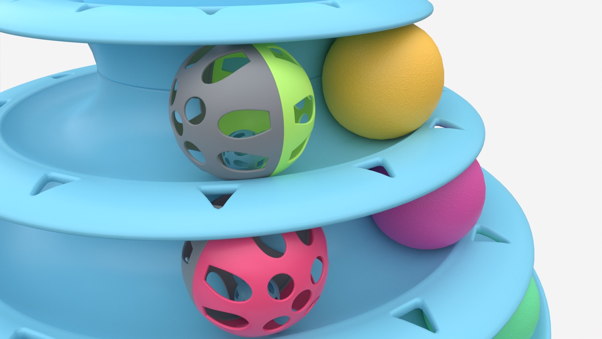 3D Cat Toy Roller Turntable - TurboSquid 1968314