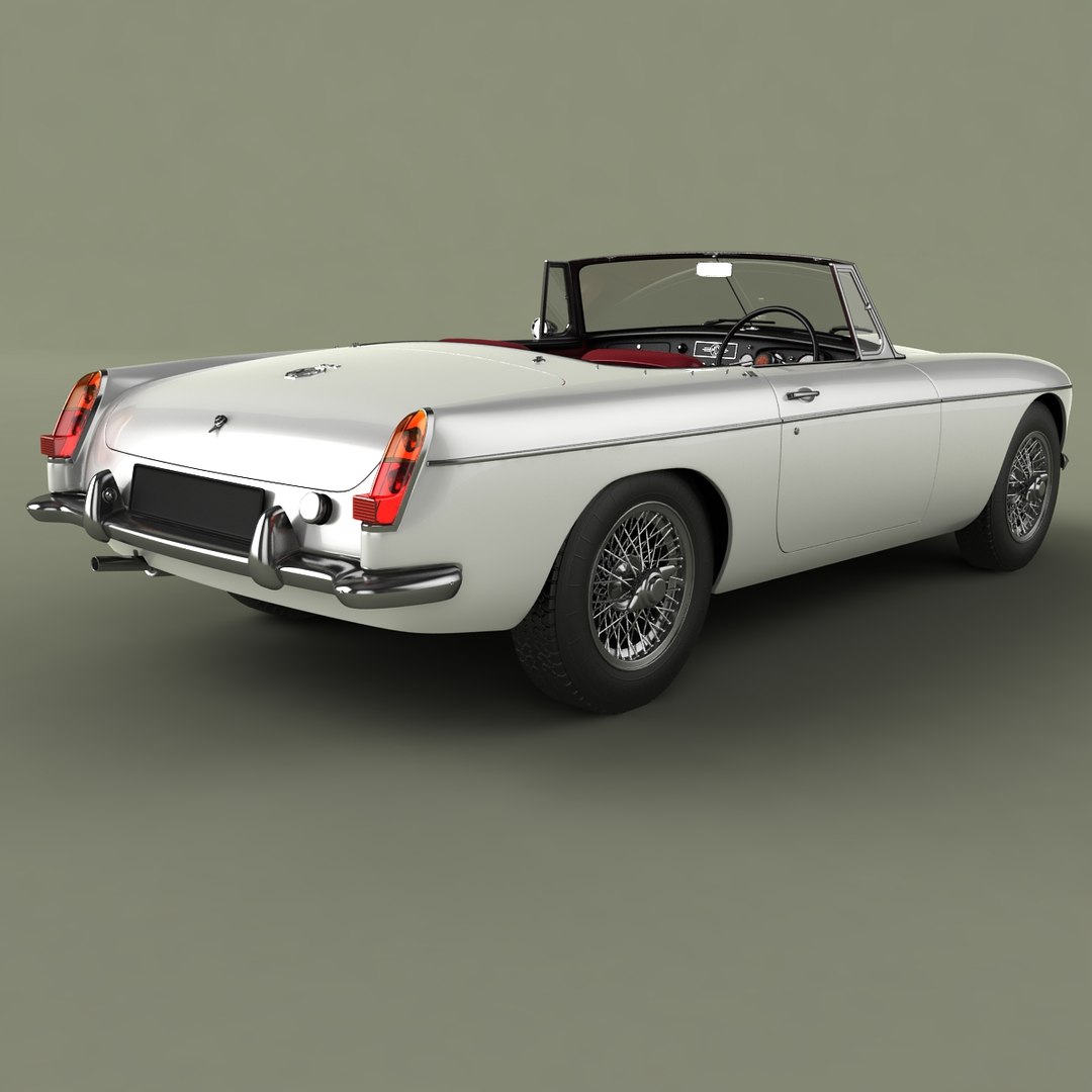 3d Model 1962 Mg Mgb