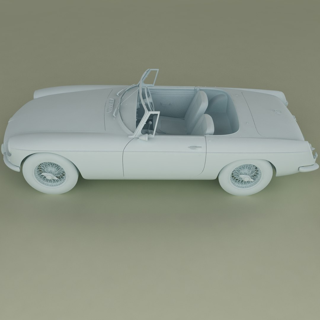 3d Model 1962 Mg Mgb