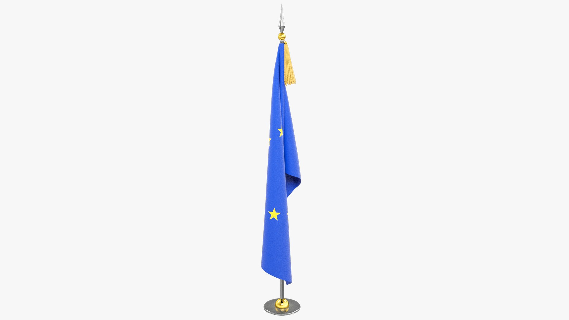 3D Model Flag Of Europe V2 - TurboSquid 1870945