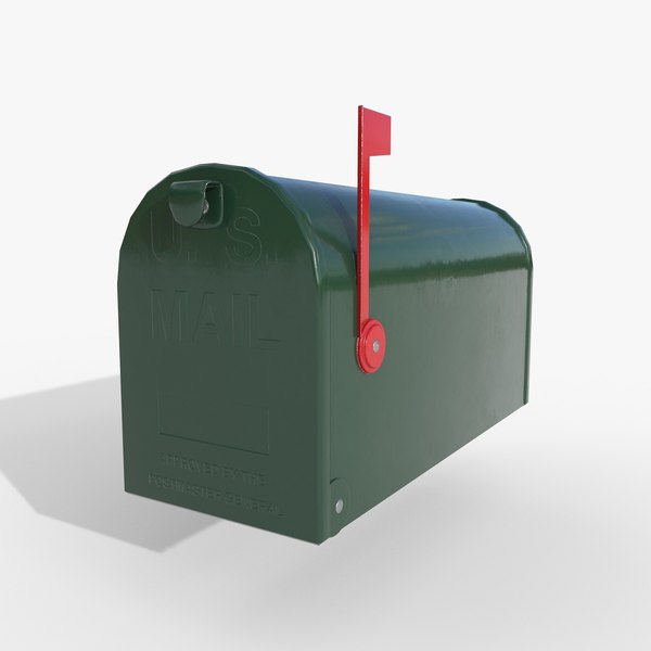 3D US Mailbox LowPoly - TurboSquid 2014034