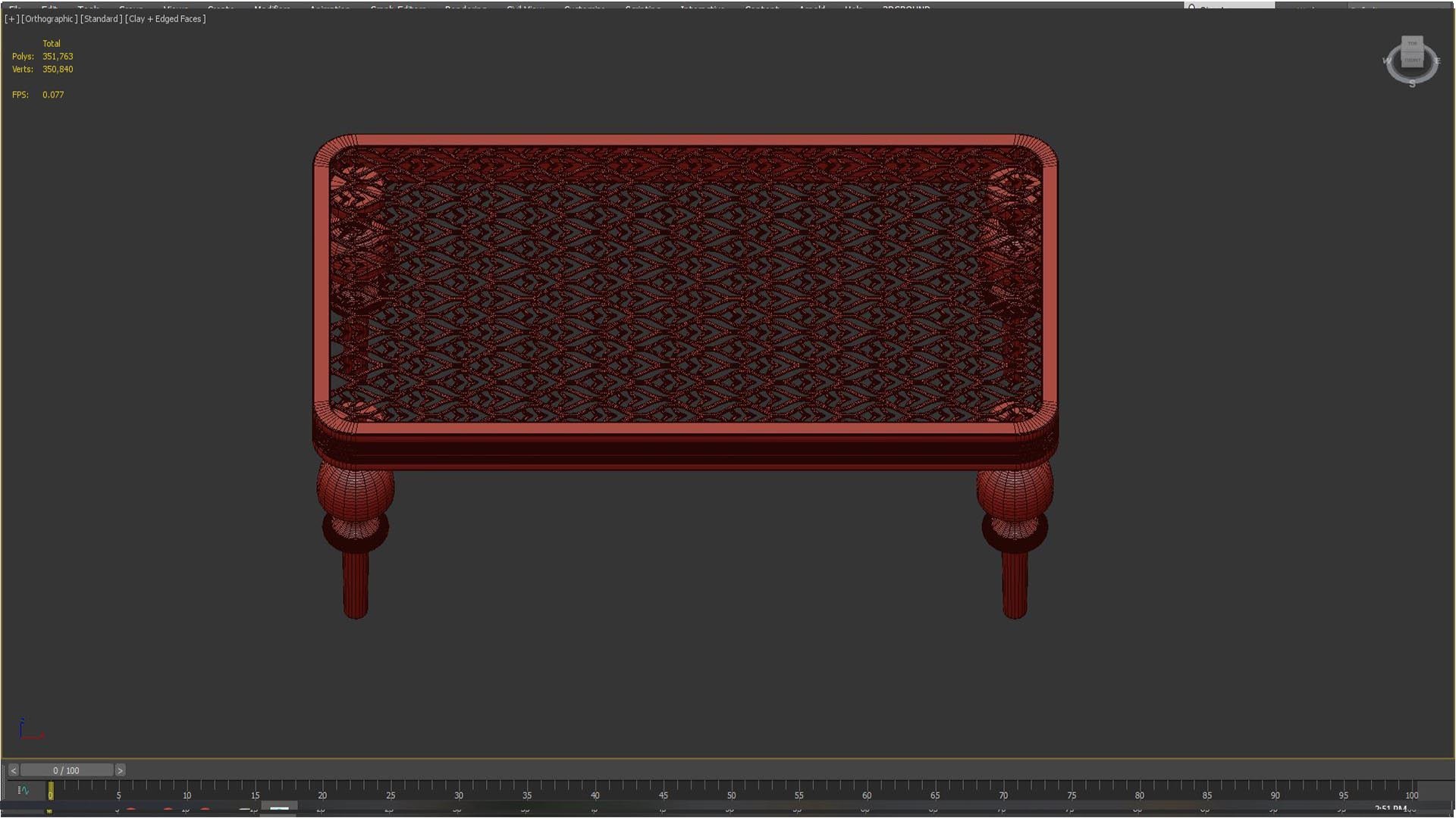 3D Rectangular Cocktail Table Hemingway Islands - TurboSquid 1871699