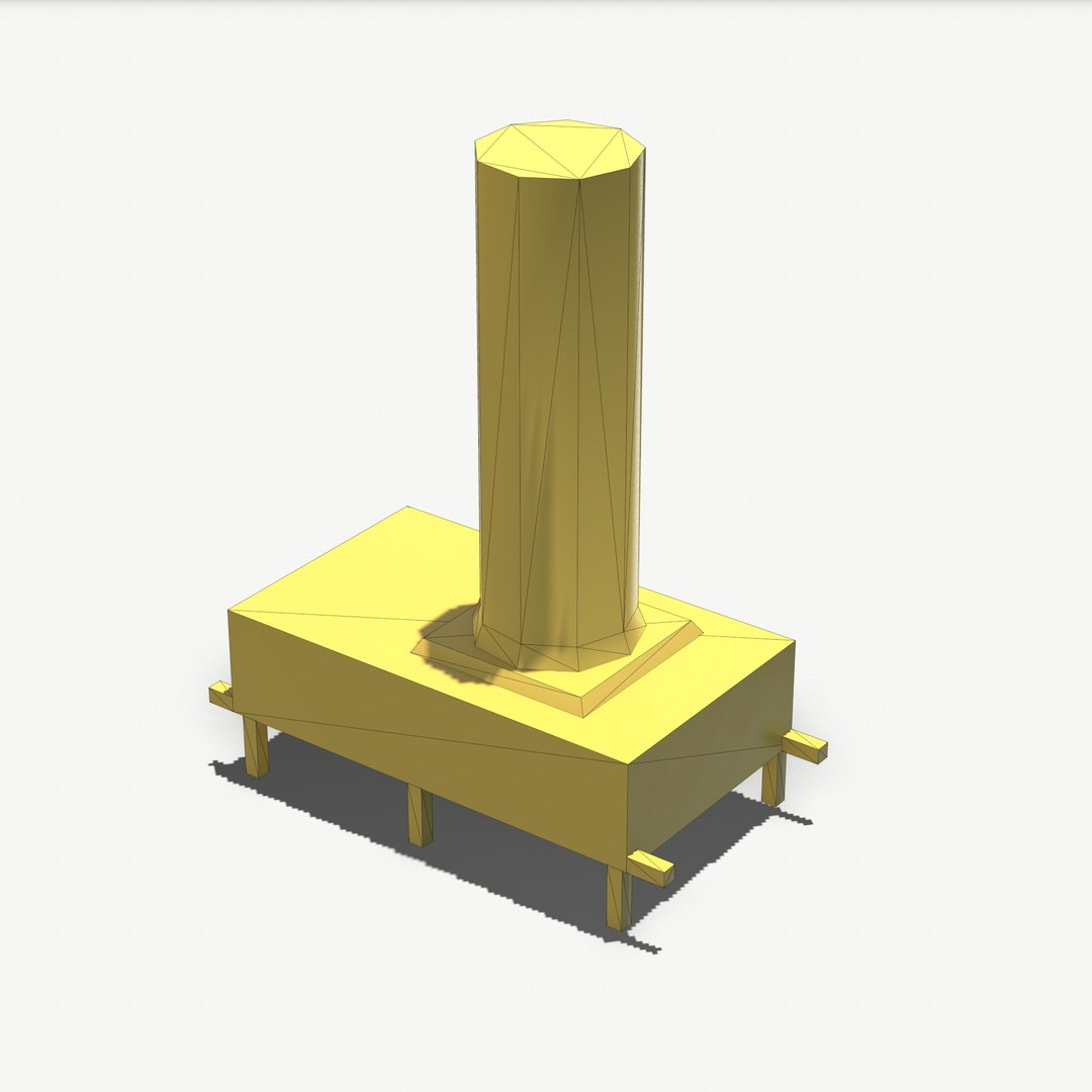 Roof element rooftop 3D model - TurboSquid 1669814