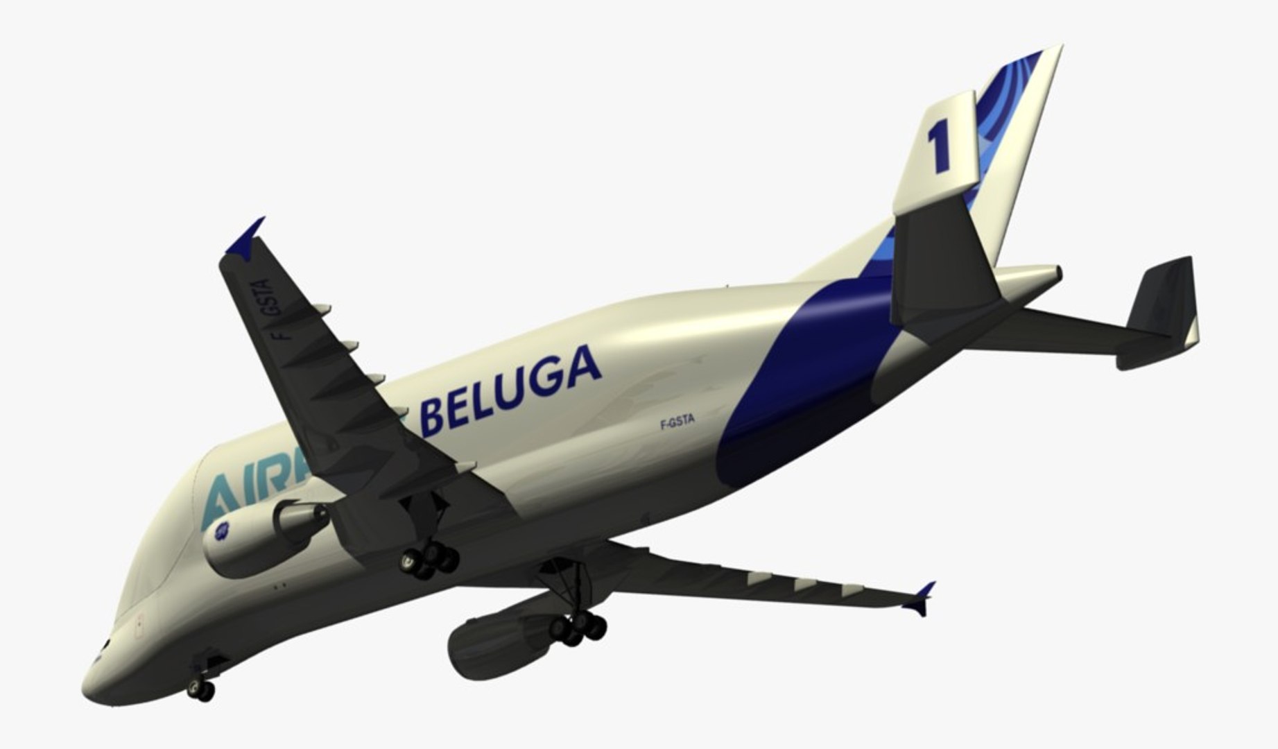 Airbus A300-600st Beluga Max