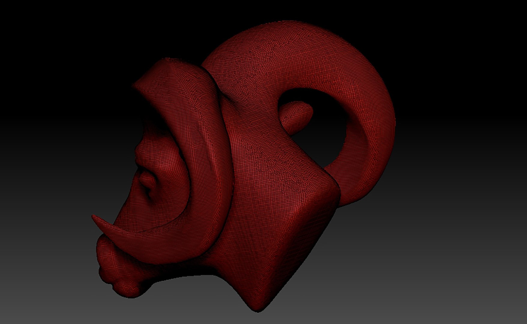 Horned Goat 3D Model - TurboSquid 1854333