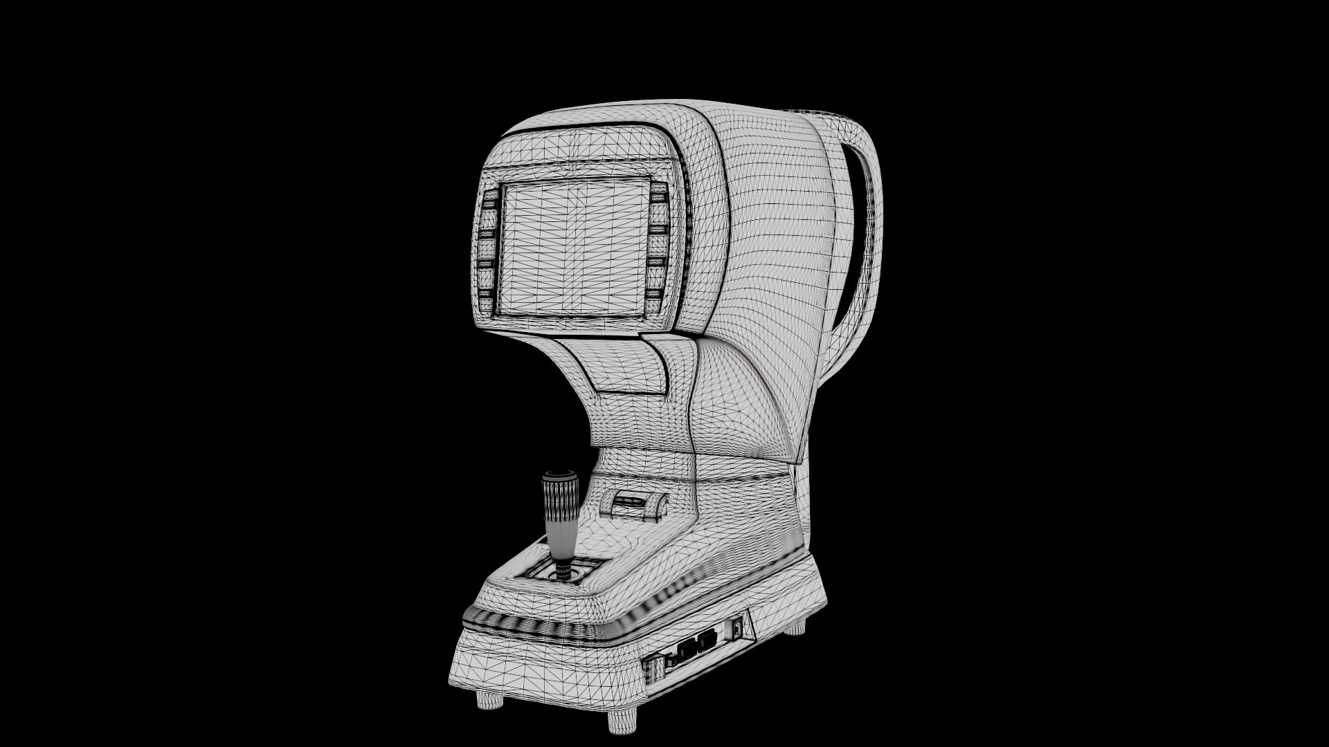 Auto Refractor Keratometer 3D Model - TurboSquid 2300316