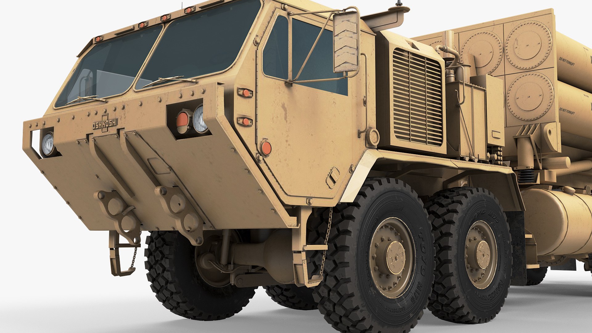 3D Model Missile Defense System THAAD - TurboSquid 1782554