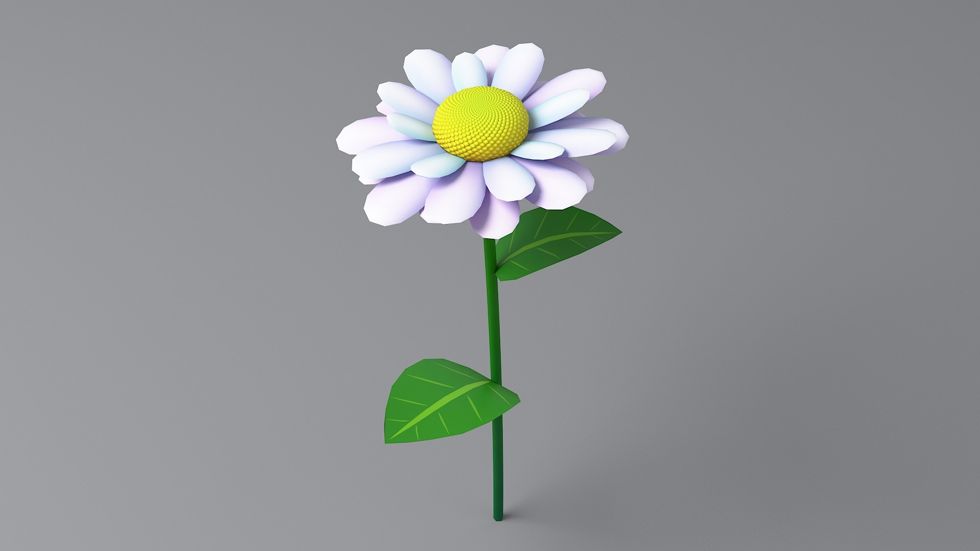 3D Model Cartoon Flowers Collection - TurboSquid 2049434