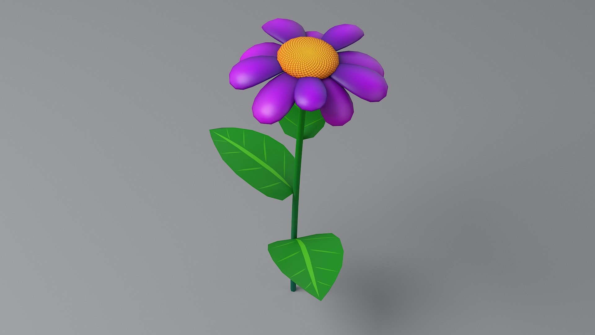 3D Model Cartoon Flowers Collection - TurboSquid 2049434