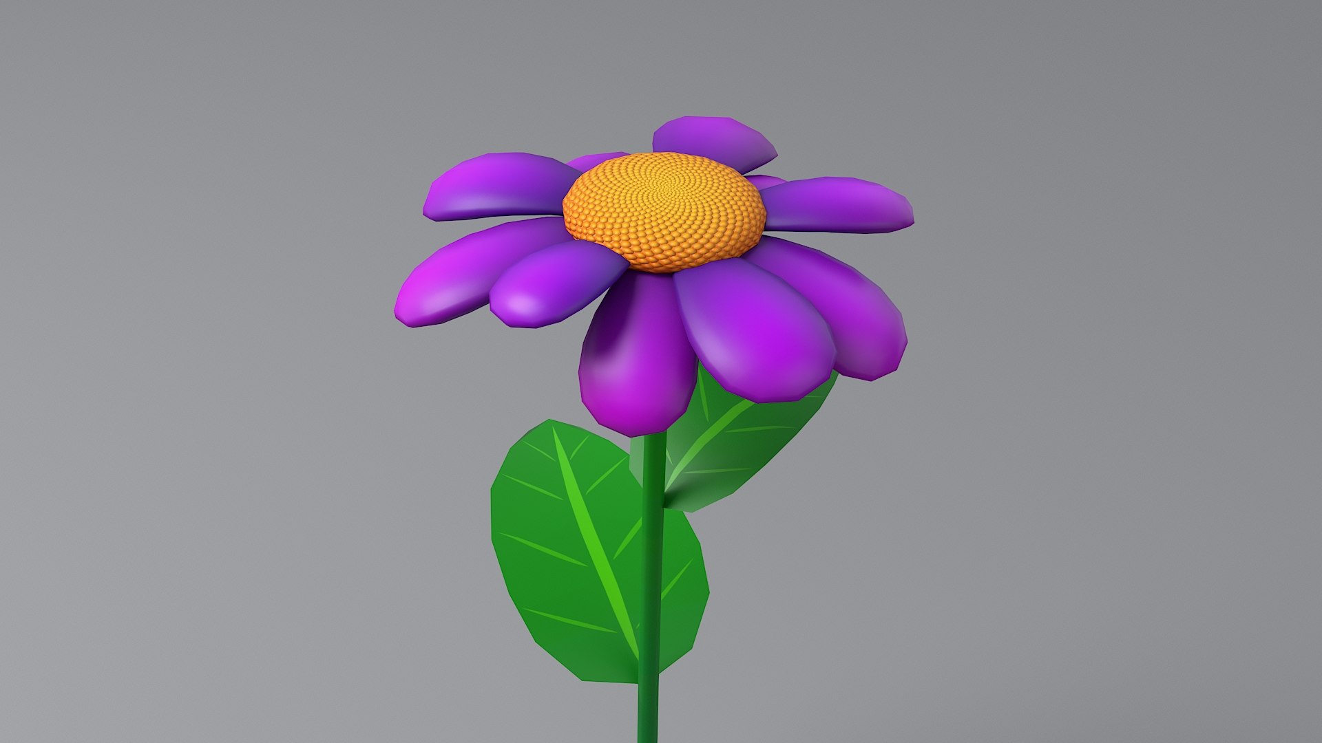 3D Model Cartoon Flowers Collection - TurboSquid 2049434