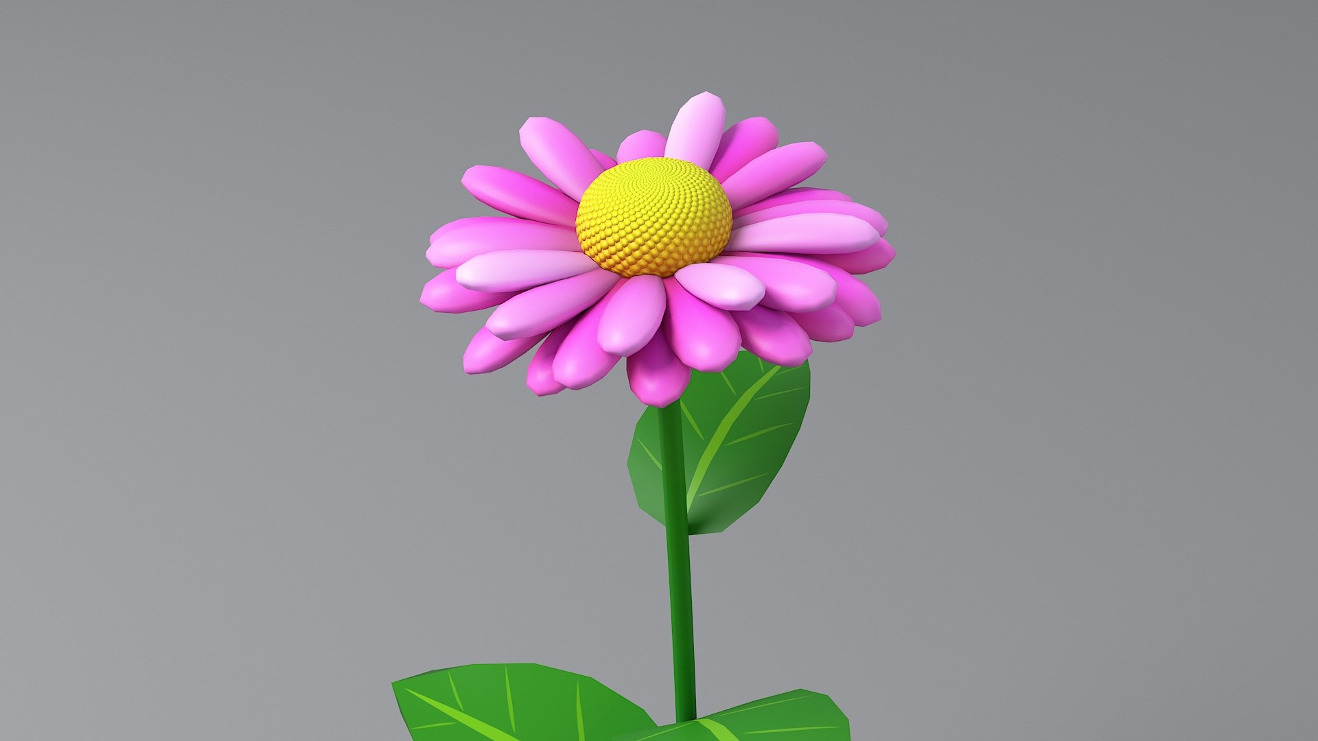 3D Model Cartoon Flowers Collection - TurboSquid 2049434