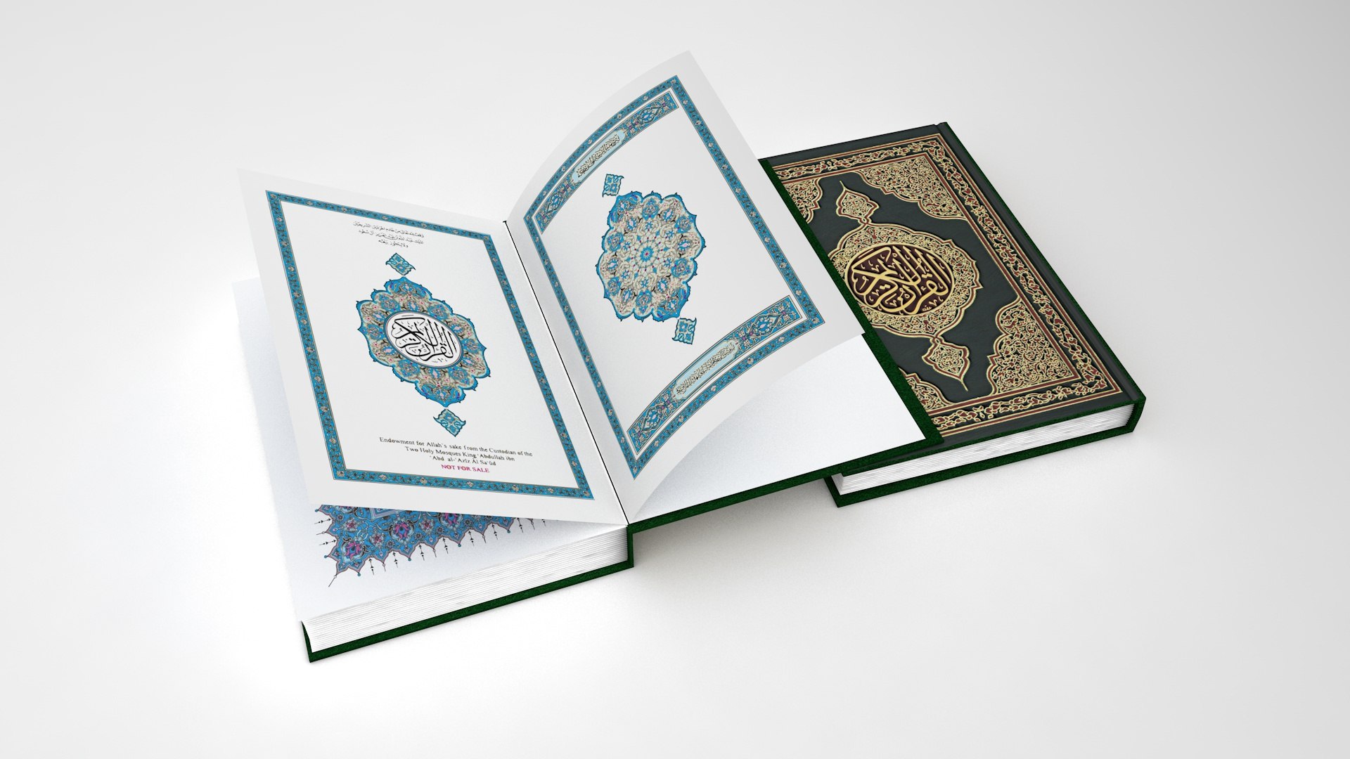 ANIMATED HOLY QURAN - HOLY BOOK 3D Model - TurboSquid 1913975
