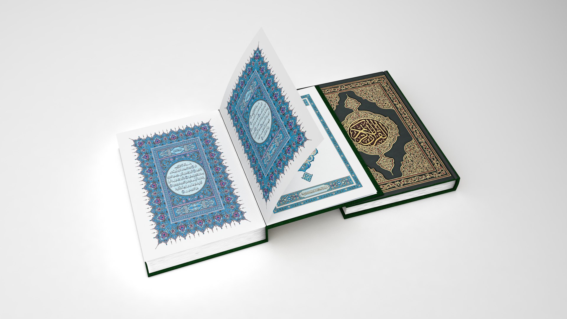 ANIMATED HOLY QURAN - HOLY BOOK 3D Model - TurboSquid 1913975