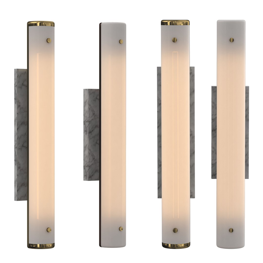 Counterweight Rectangle Sconce 3D model - TurboSquid 1942760