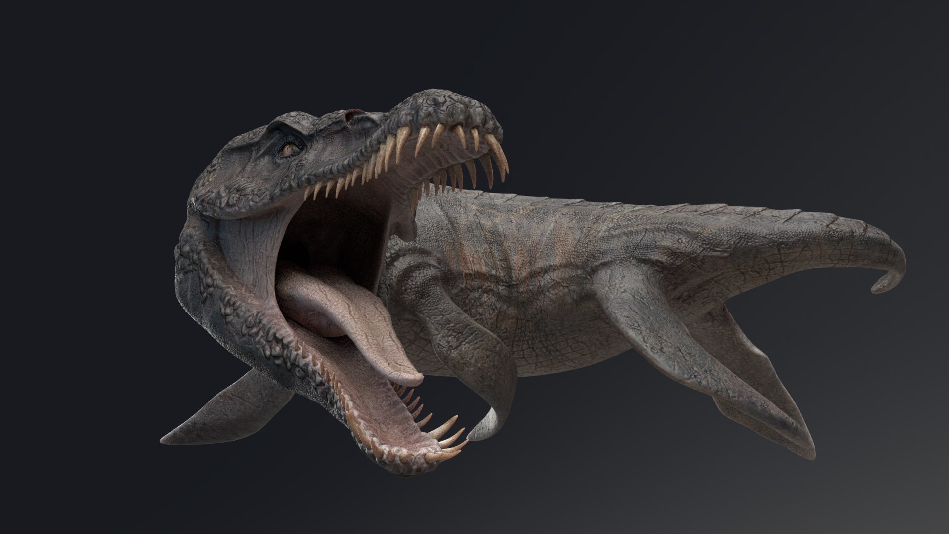 3D Predator X Pliosaurus Funkei SeaMonster Series 2 - TurboSquid 1755399