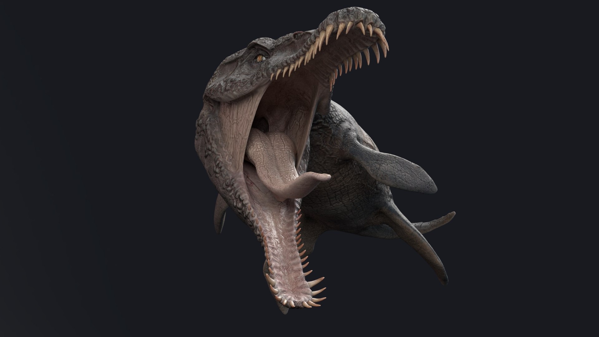 3D Predator X Pliosaurus Funkei SeaMonster Series 2 - TurboSquid 1755399