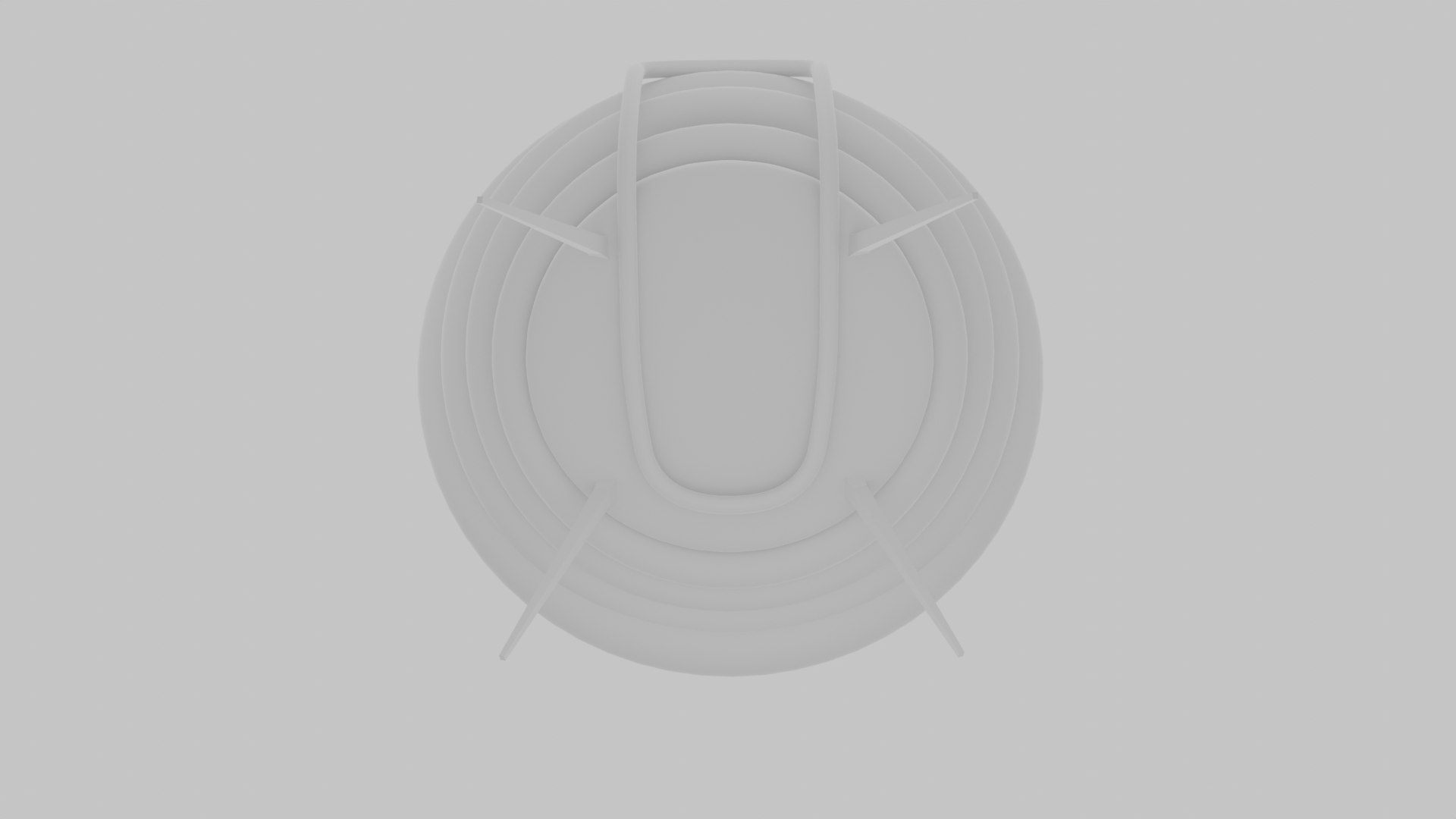 3D Round Single Sofa Model - TurboSquid 2121963