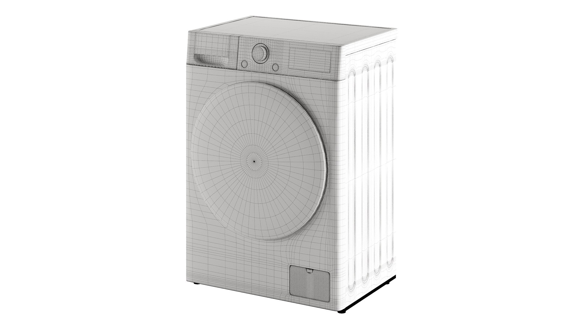 Washing Machine LG 3D Model - TurboSquid 2329332