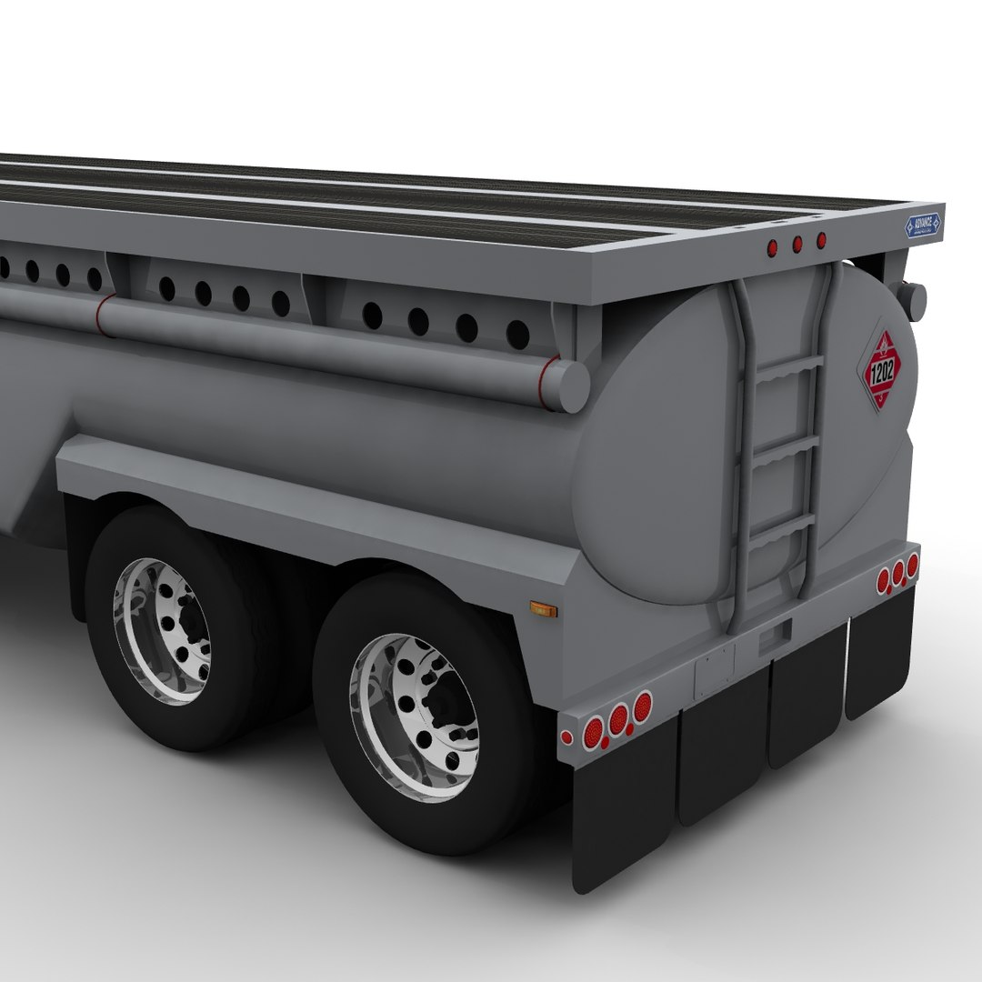 3d B-train Combo Trailers Model