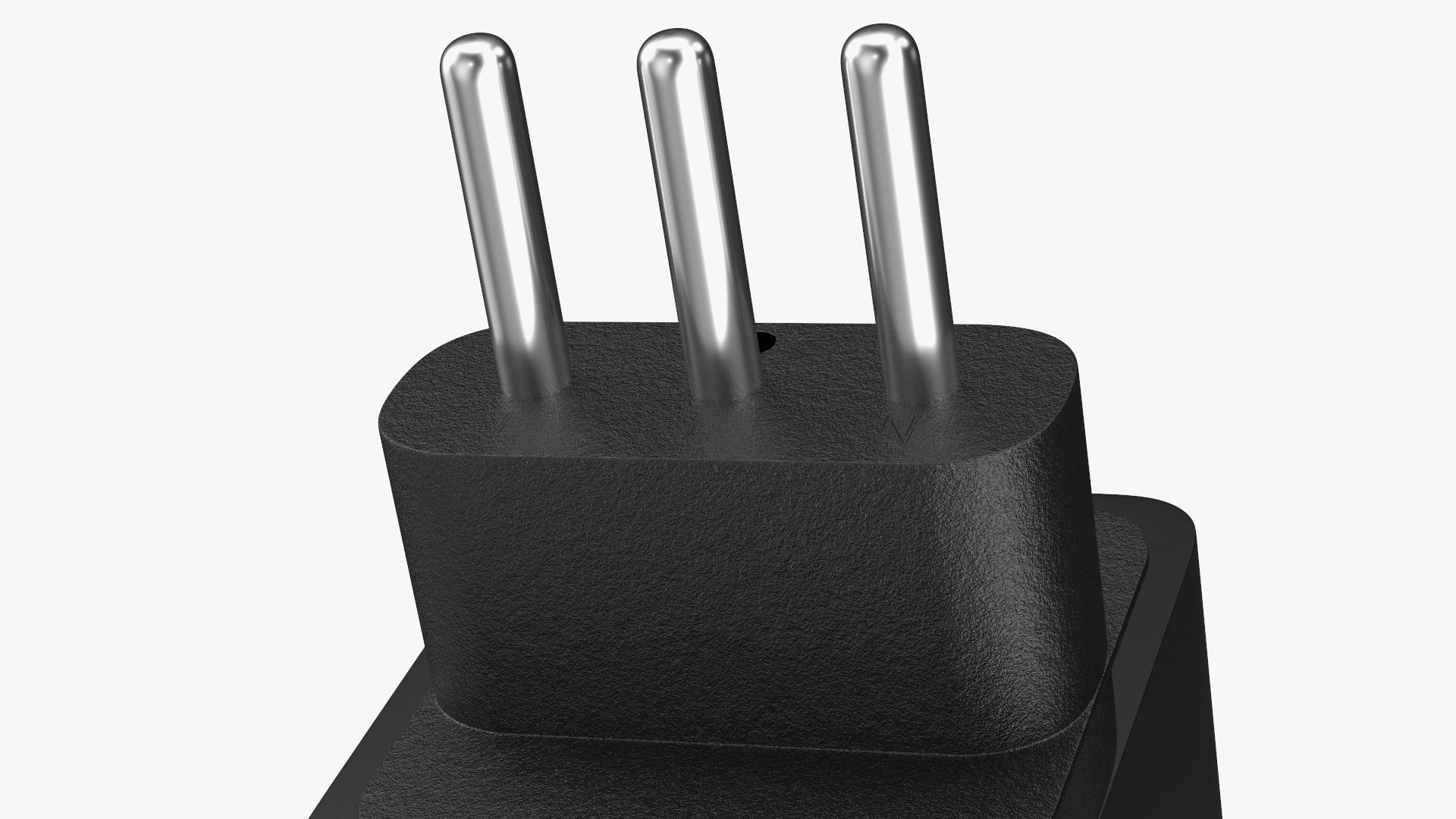 Type L Universal Plug Adapter Black Model - TurboSquid 1839181