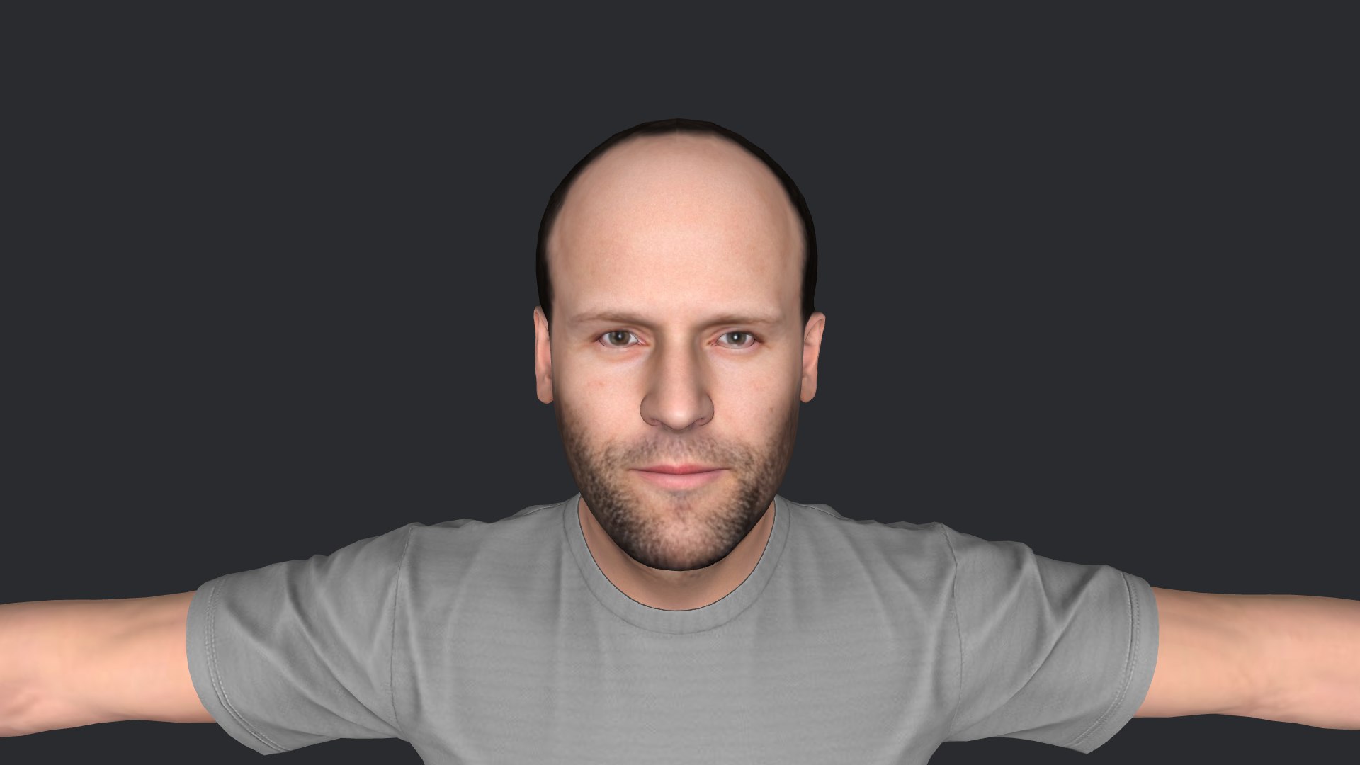 Jason Statham Hyper Realistic Full Body Fully Rigged 3D Character 3D - TurboSquid 2120451