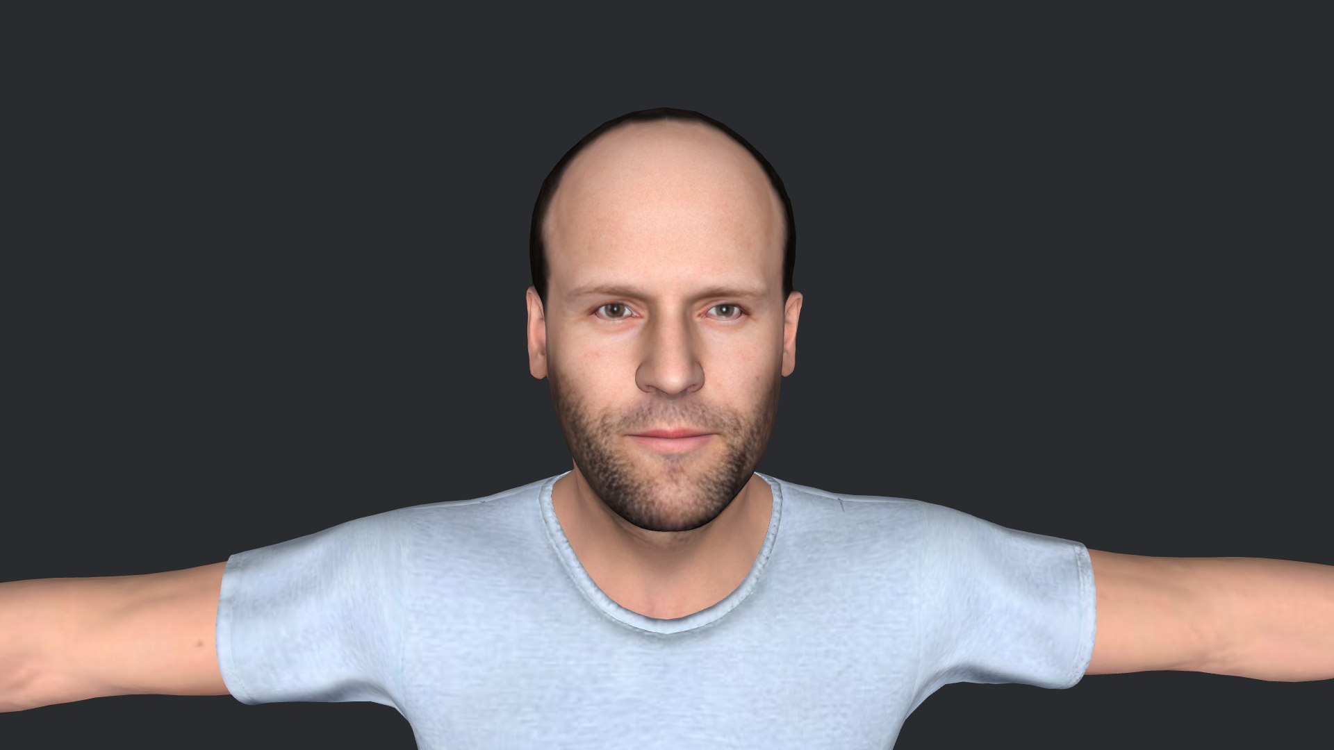 Jason Statham Hyper Realistic Full Body Fully Rigged 3D Character 3D - TurboSquid 2120451