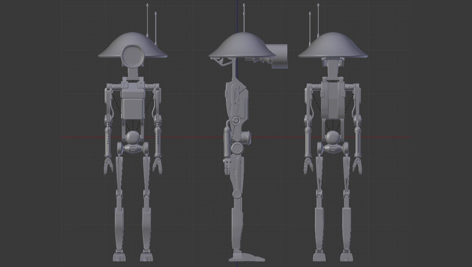 Pit Droid 3D Model - TurboSquid 2195991