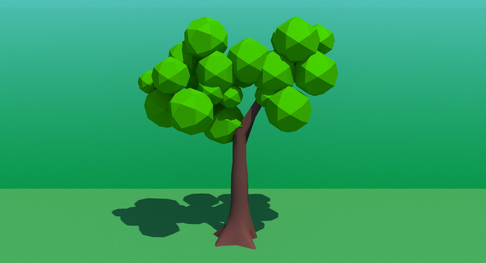 3D cartoon tree - TurboSquid 1506460