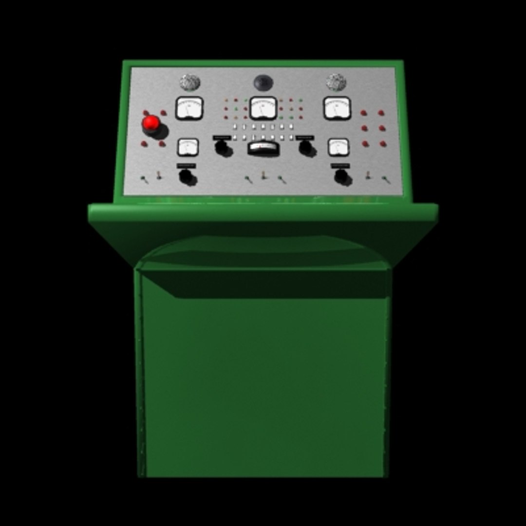 lightwave sci-fi control console