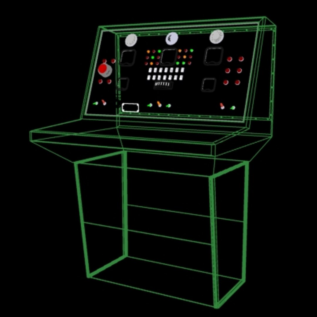 lightwave sci-fi control console