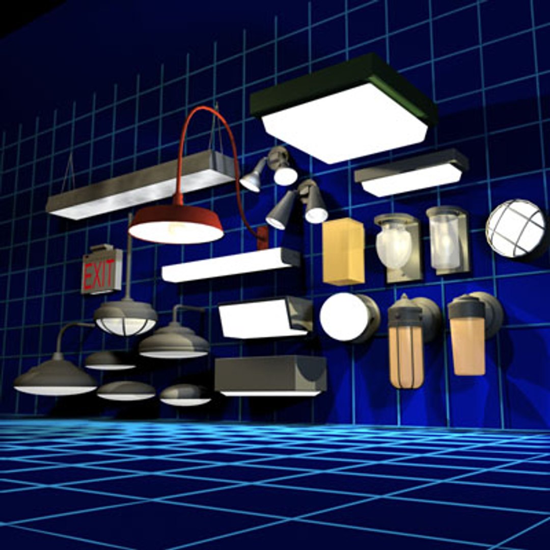 Light Fixtures 01 Max