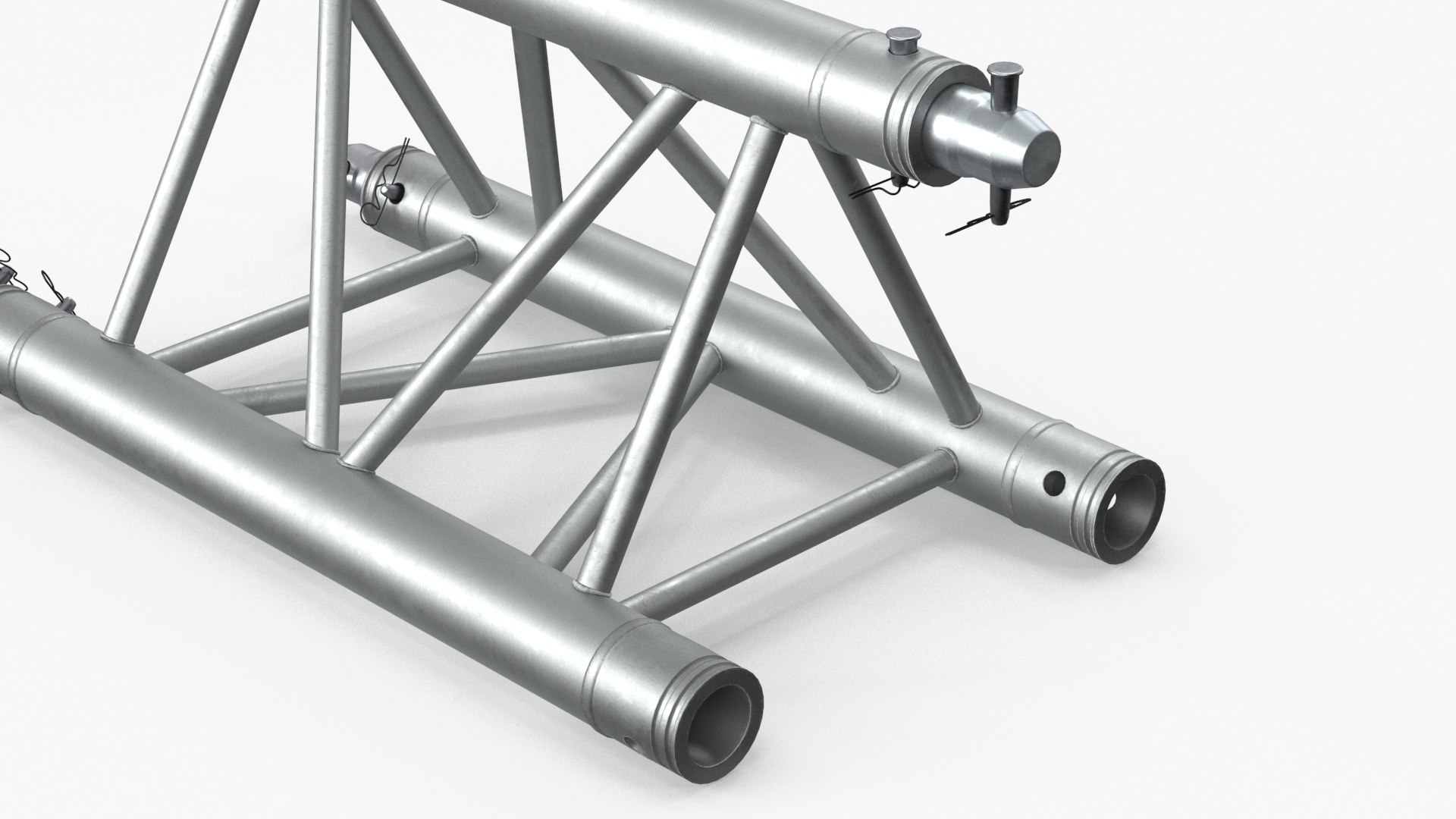 Triangular Truss Modular Straight 3D - TurboSquid 2269962