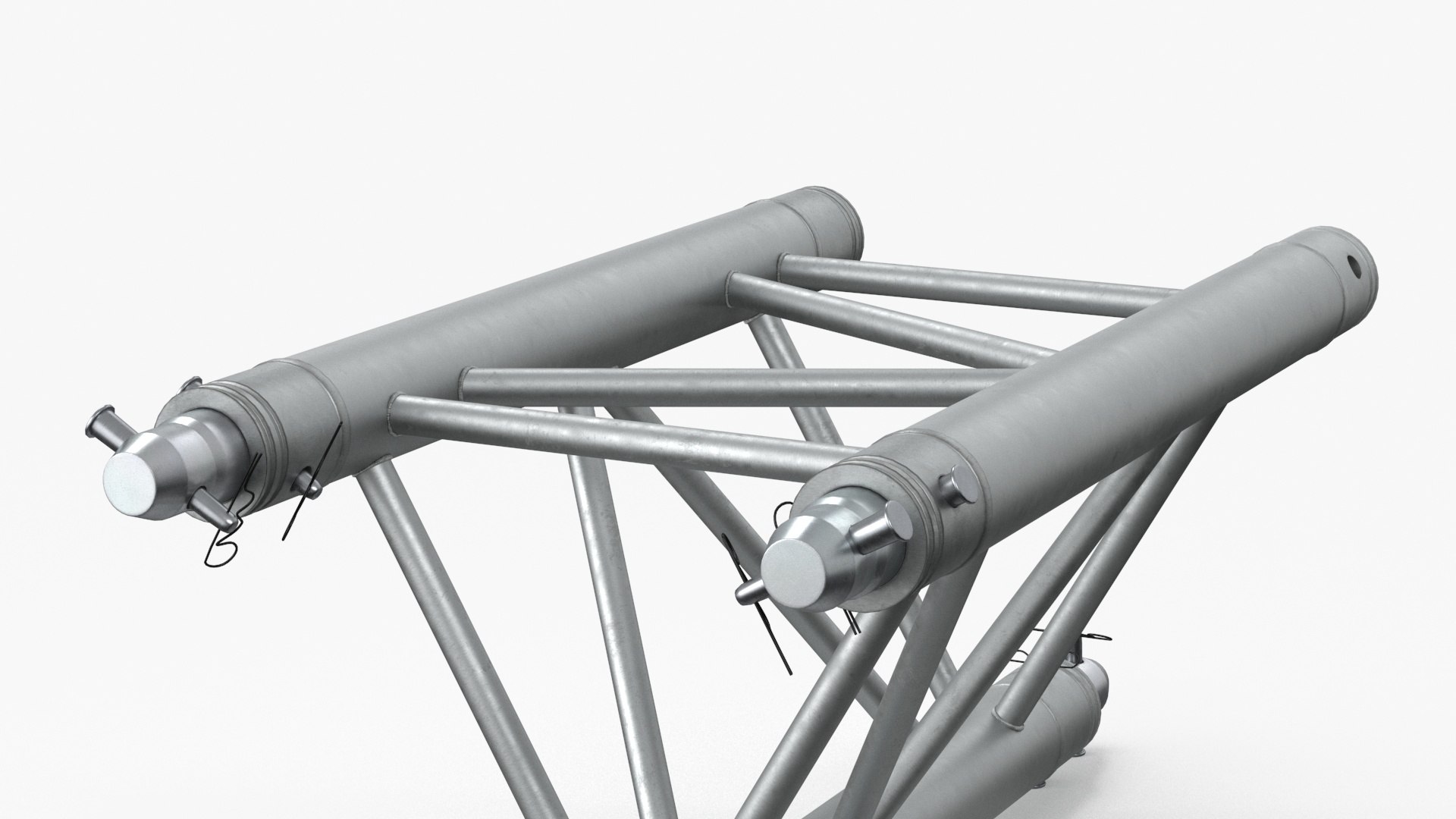 Triangular Truss Modular Straight 3D - TurboSquid 2269962