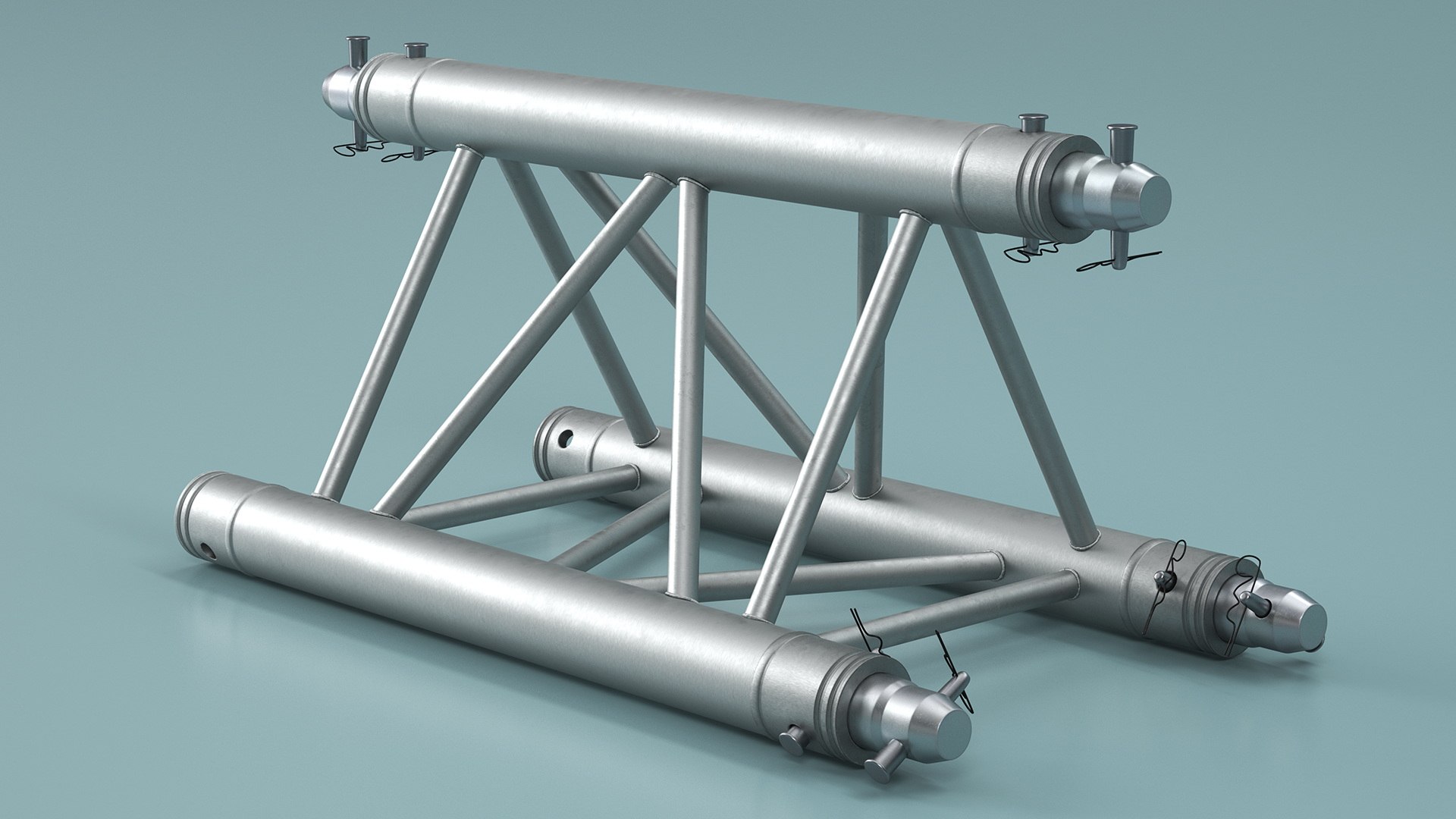 Triangular Truss Modular Straight 3D - TurboSquid 2269962