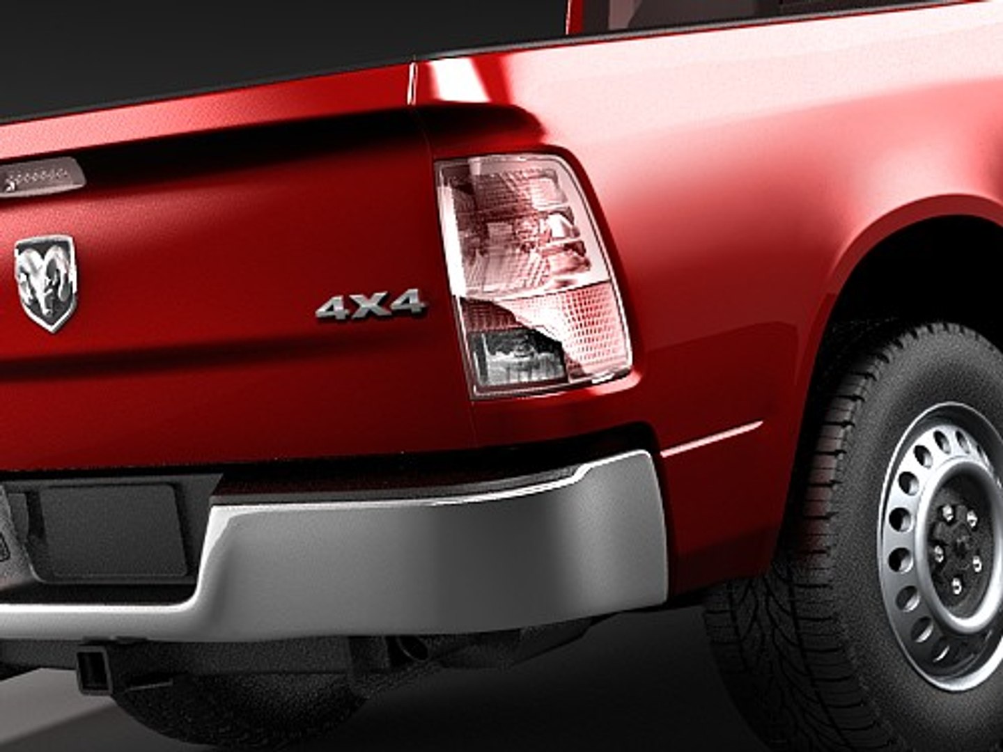 3d 3ds dodge ram 2009 regular