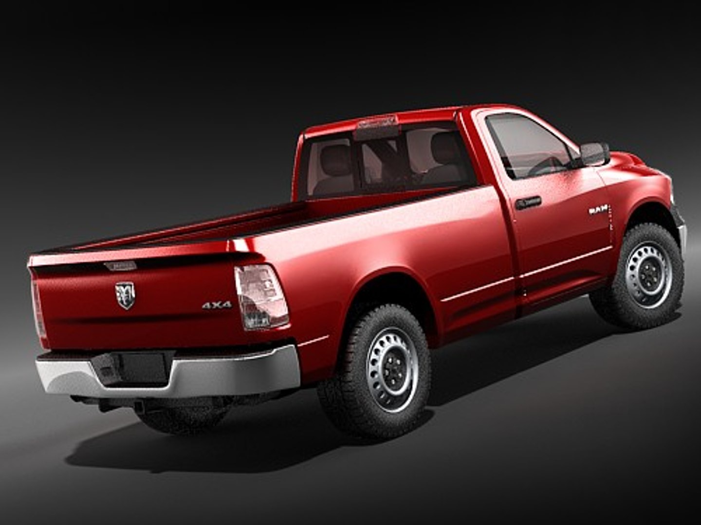 3d 3ds dodge ram 2009 regular