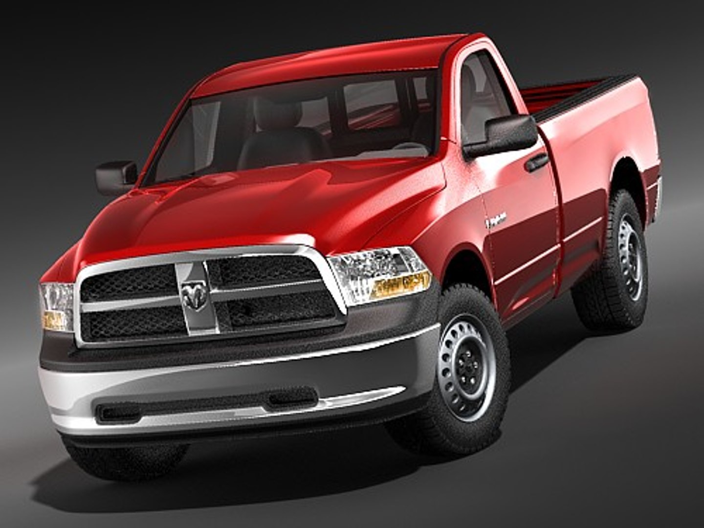 3d 3ds dodge ram 2009 regular