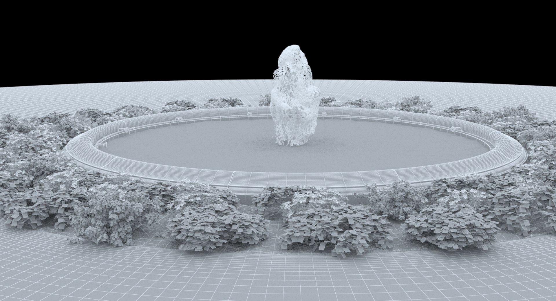 3D Water Fountain Model - TurboSquid 1280477
