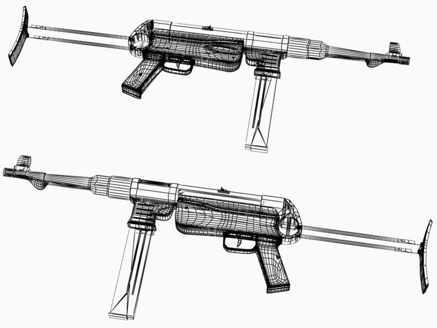 3d Mp 40 Model