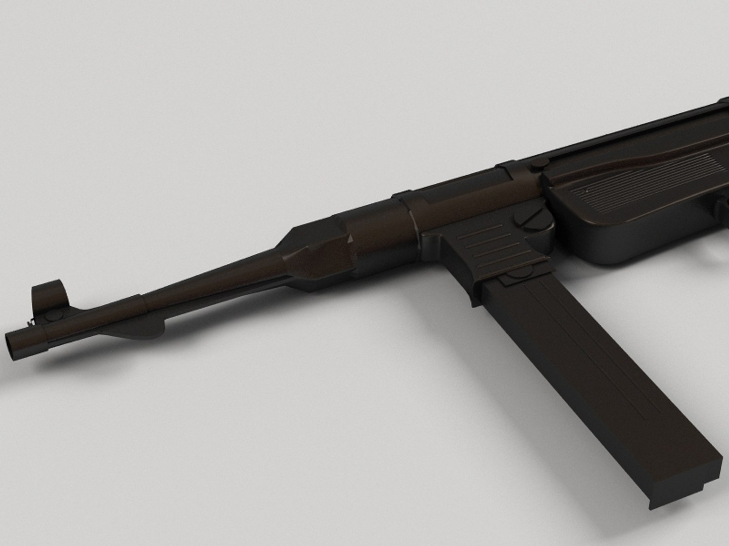 3d Mp 40 Model