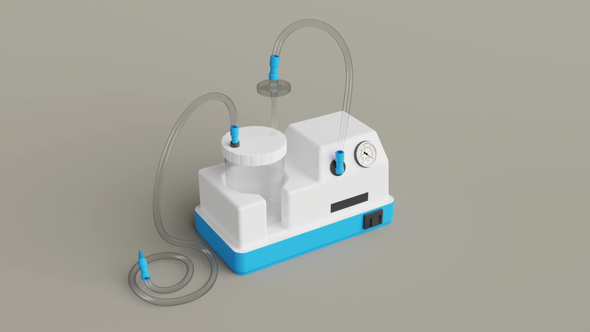 Suction Machine Model 3D Model - TurboSquid 2056628