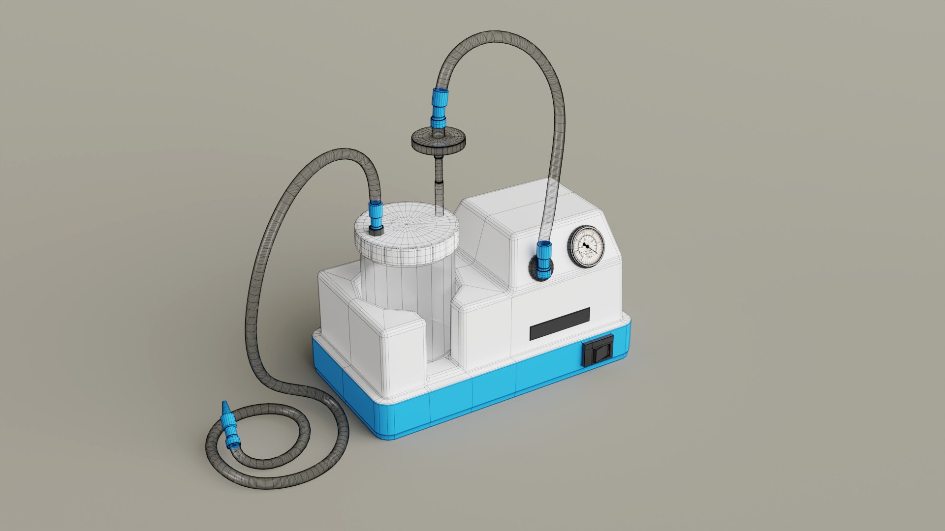 Suction Machine Model 3D Model - TurboSquid 2056628