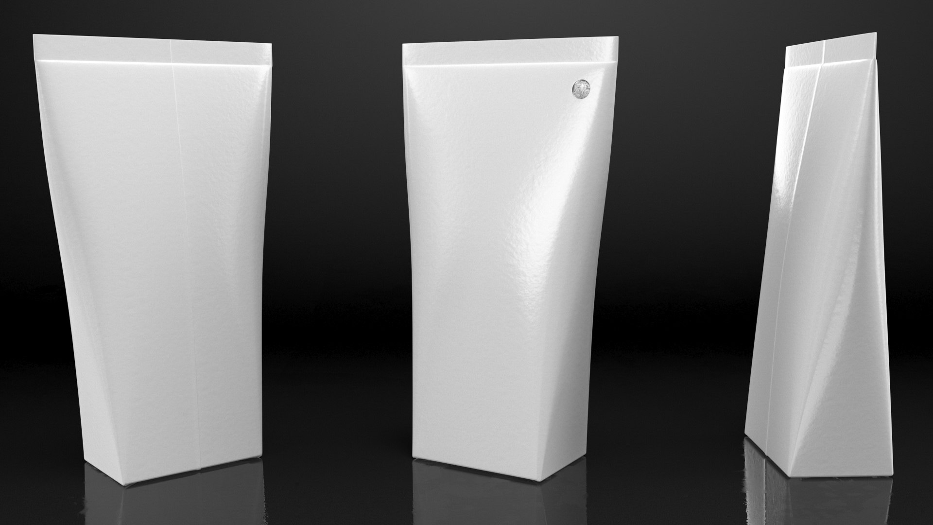 3D Triangle Shaped Aseptic Liquid Packaging model - TurboSquid 1789855