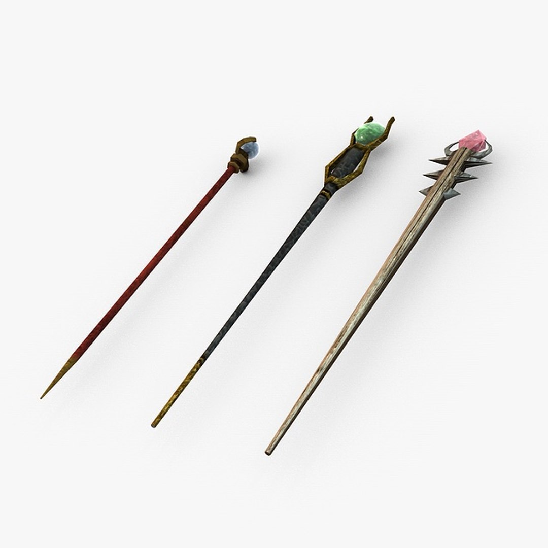 Staffs Games 3d Model