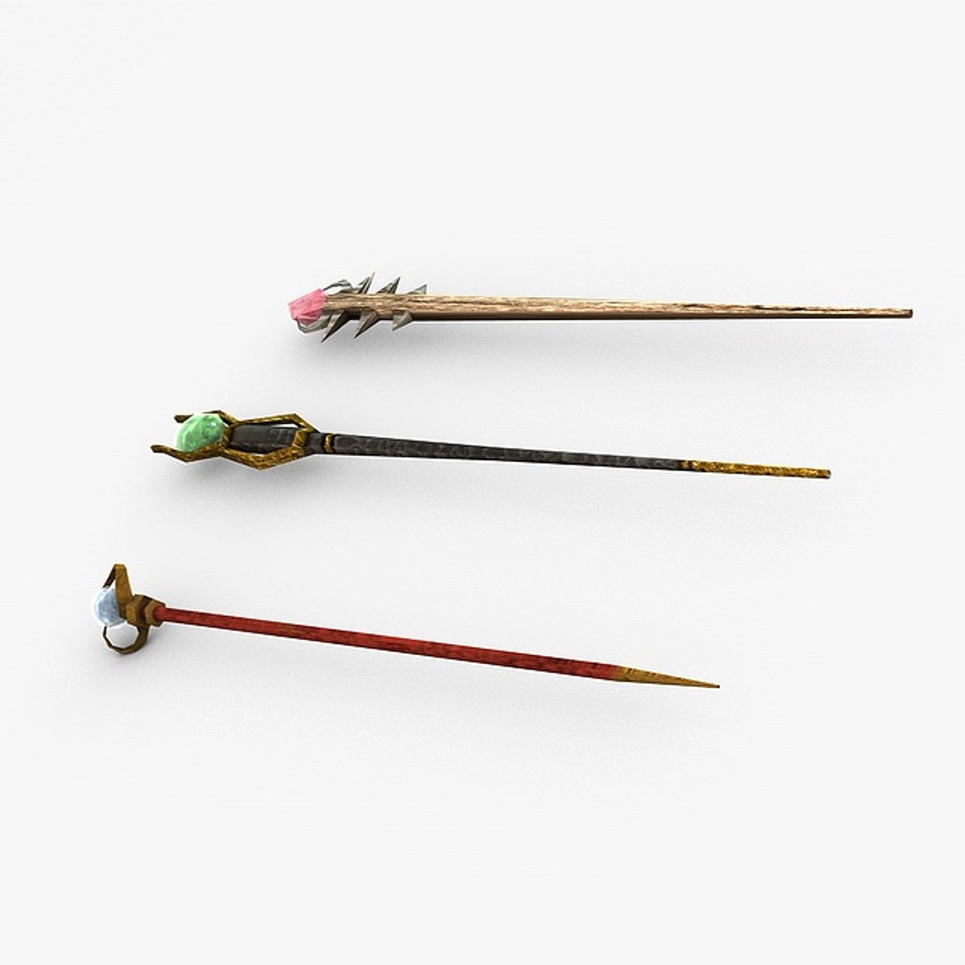 Staffs Games 3d Model