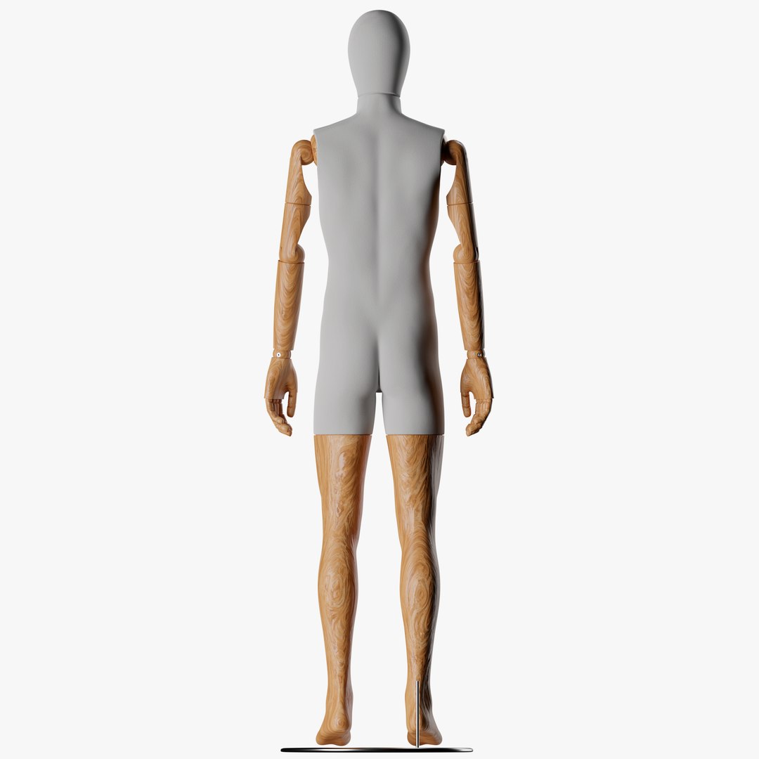 3D Rigged Sewing Male Mannequin - TurboSquid 2081022