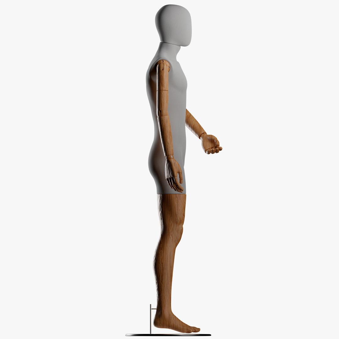 3D Rigged Sewing Male Mannequin - TurboSquid 2081022