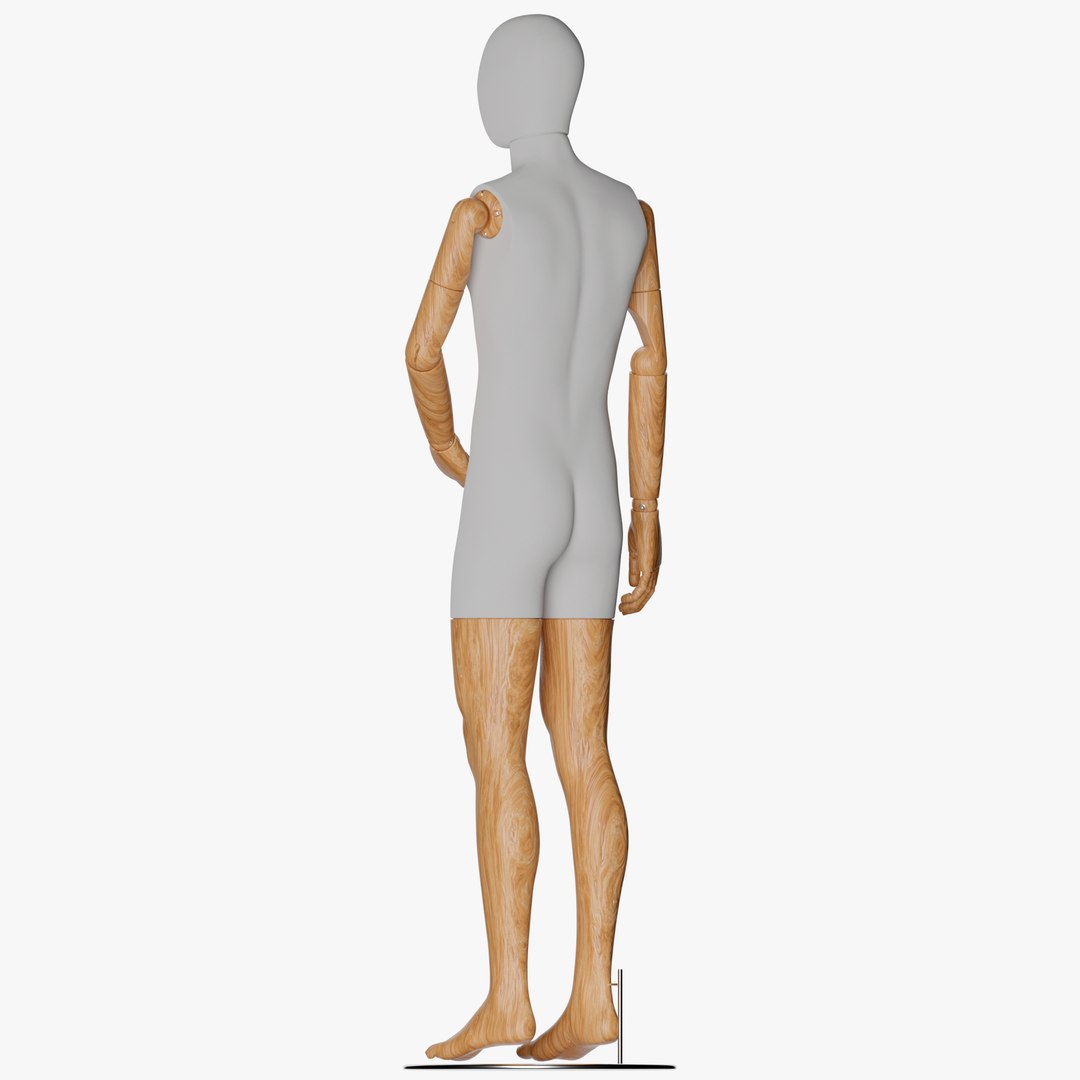 3D Rigged Sewing Male Mannequin - TurboSquid 2081022