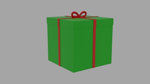 Christmas present 3D model - TurboSquid 2001839