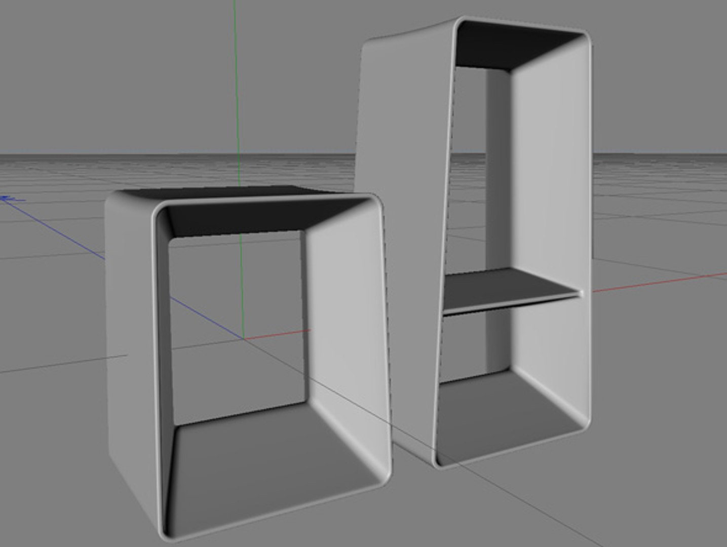 3d Model Air Stool